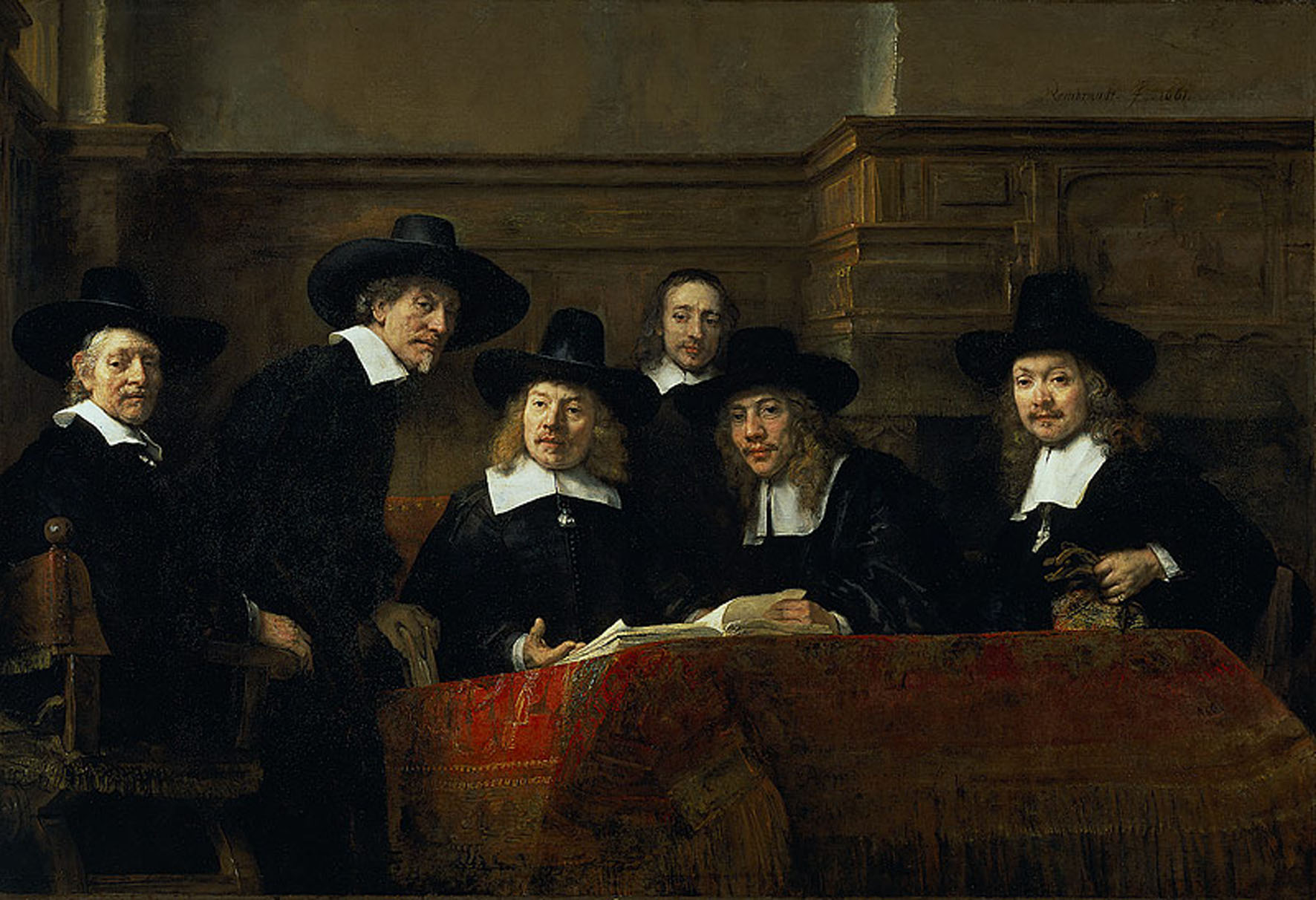 De staalmeesters - Museum het Rembrandthuis